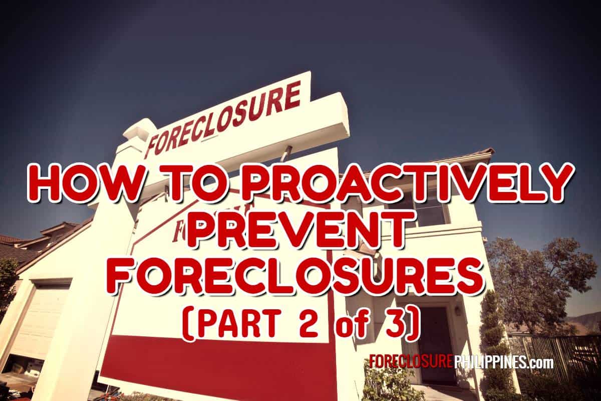 (Part 2) How To Proactively Prevent Foreclosures (and NOT lose ...