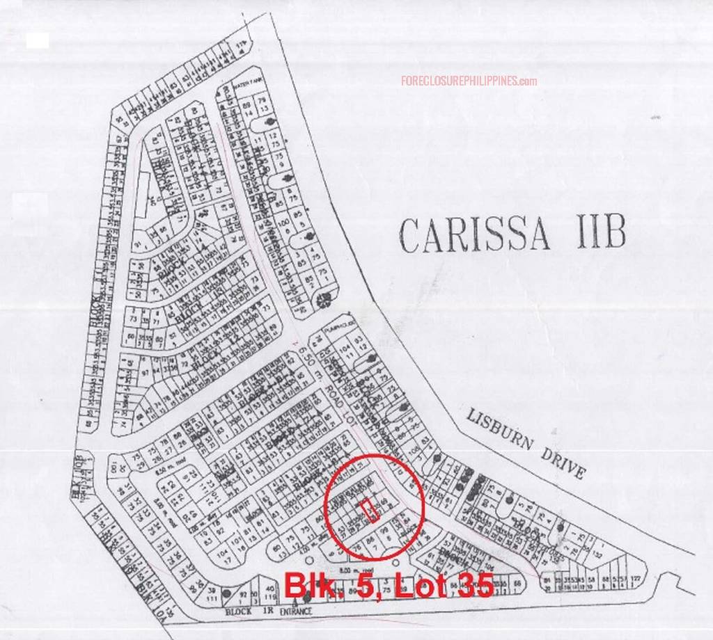 BFS Foreclosed Row House at CARISSA HOMES NORTH, Bo. Santo Cristo, San ...