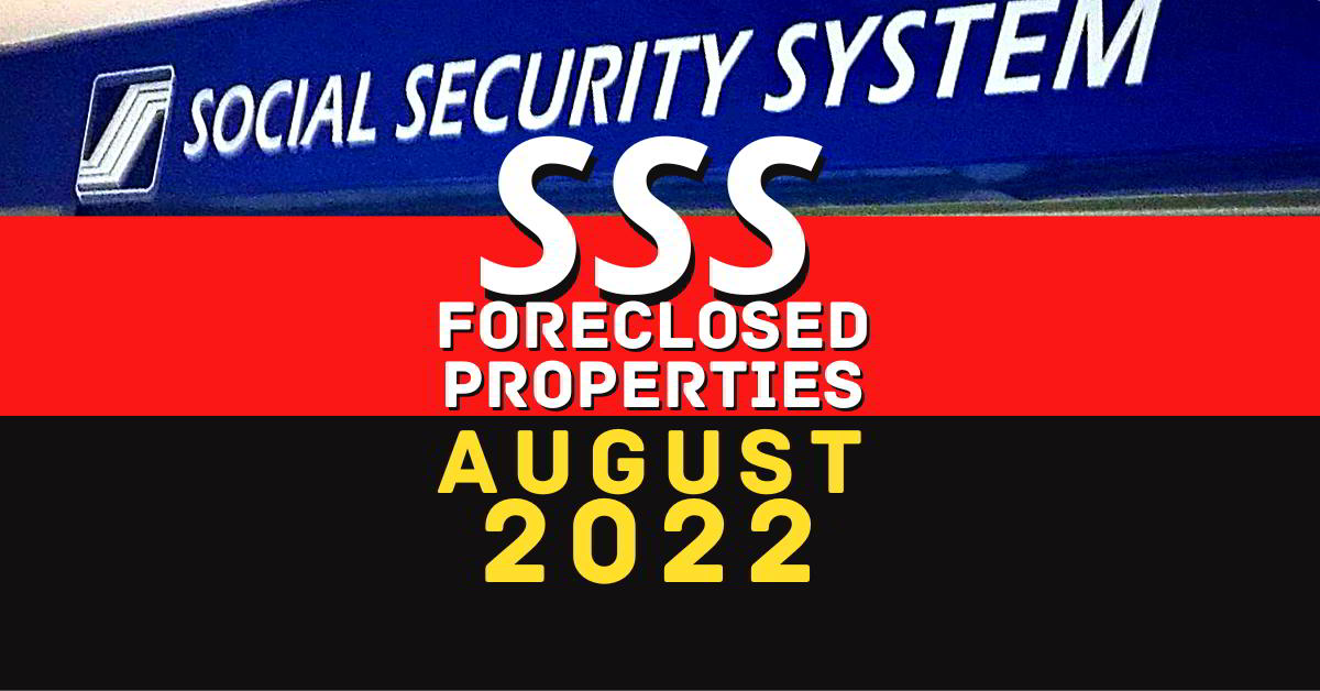 59 SSS Foreclosed Properties for sale in August-2022 listings • ForeclosurePhilippines.com