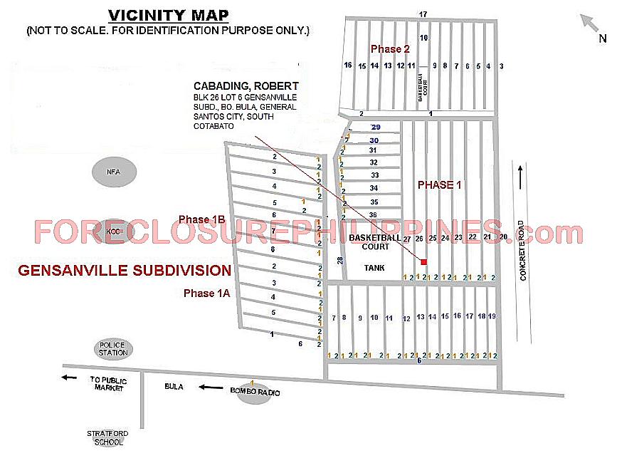 BFS Foreclosed Single Detached House and Lot - GENSANVILLE SUBD., Bo ...