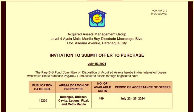 Updated foreclosed properties auction schedules/listings in the ...