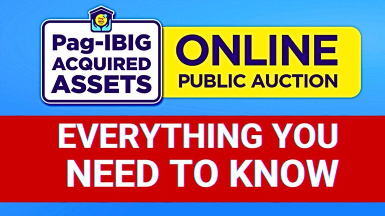 Pag-IBIG Online Public Auction (Now Includes Negotiated Sale ...