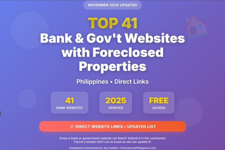 Metrobank Foreclosed Properties (November 2025 Database+PDF List) • ForeclosurePhilippines.com