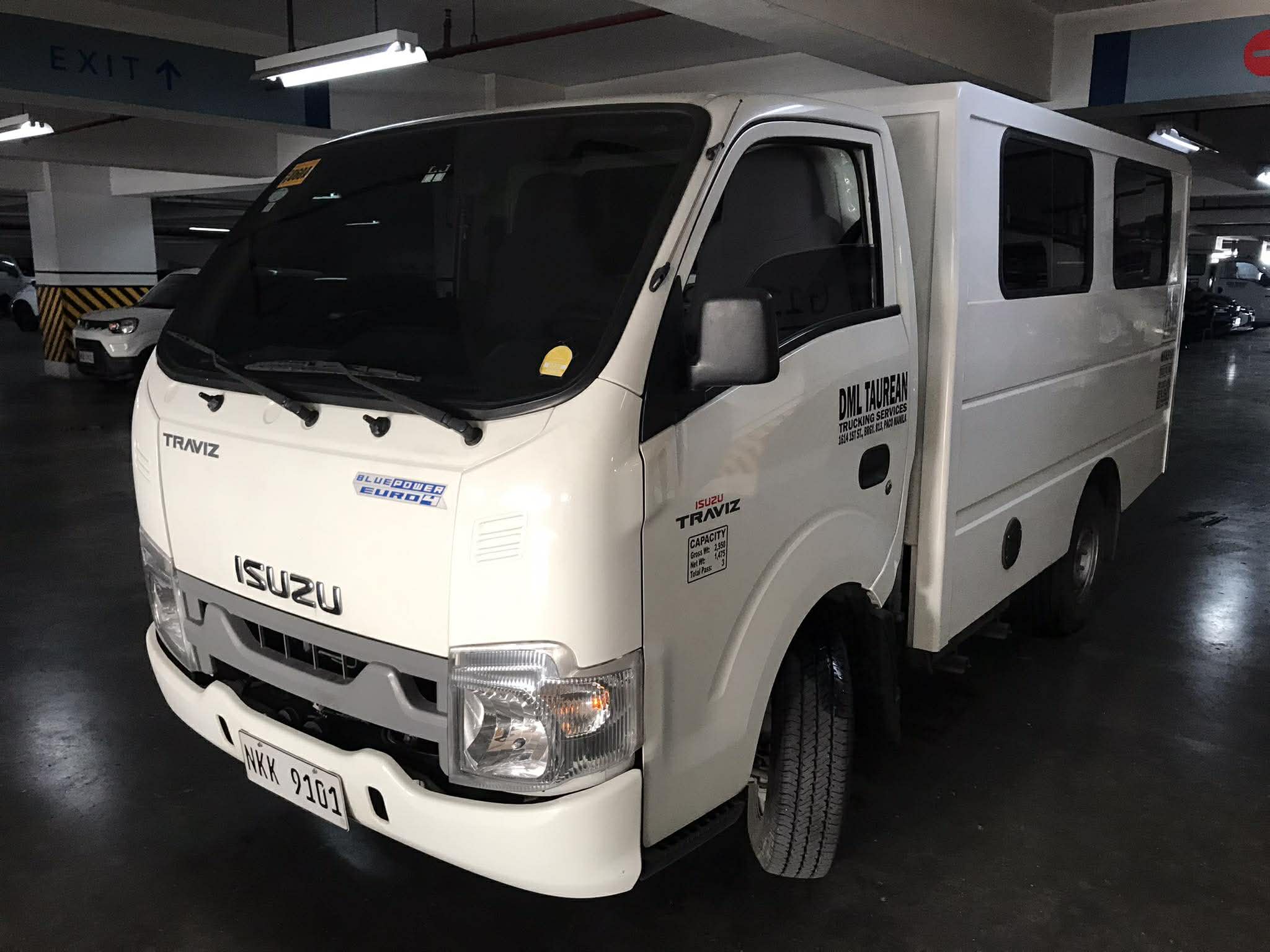 2024 ISUZU TRAVIZ L UTILITY VAN AND DUAL AC MT (Plate/CS#: NKK9101 ...